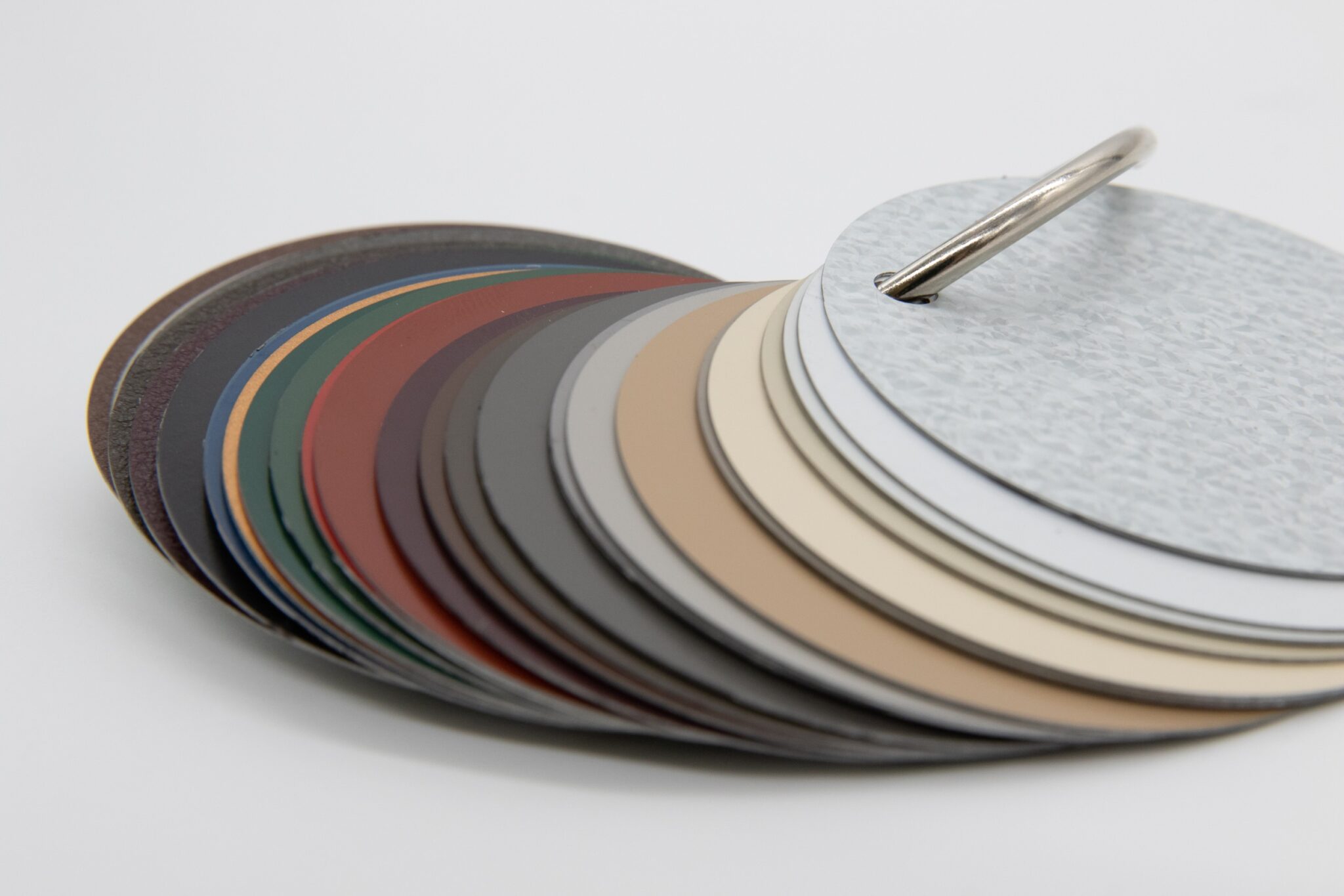 Color Samples For Our Metal Roofing and Siding Panels