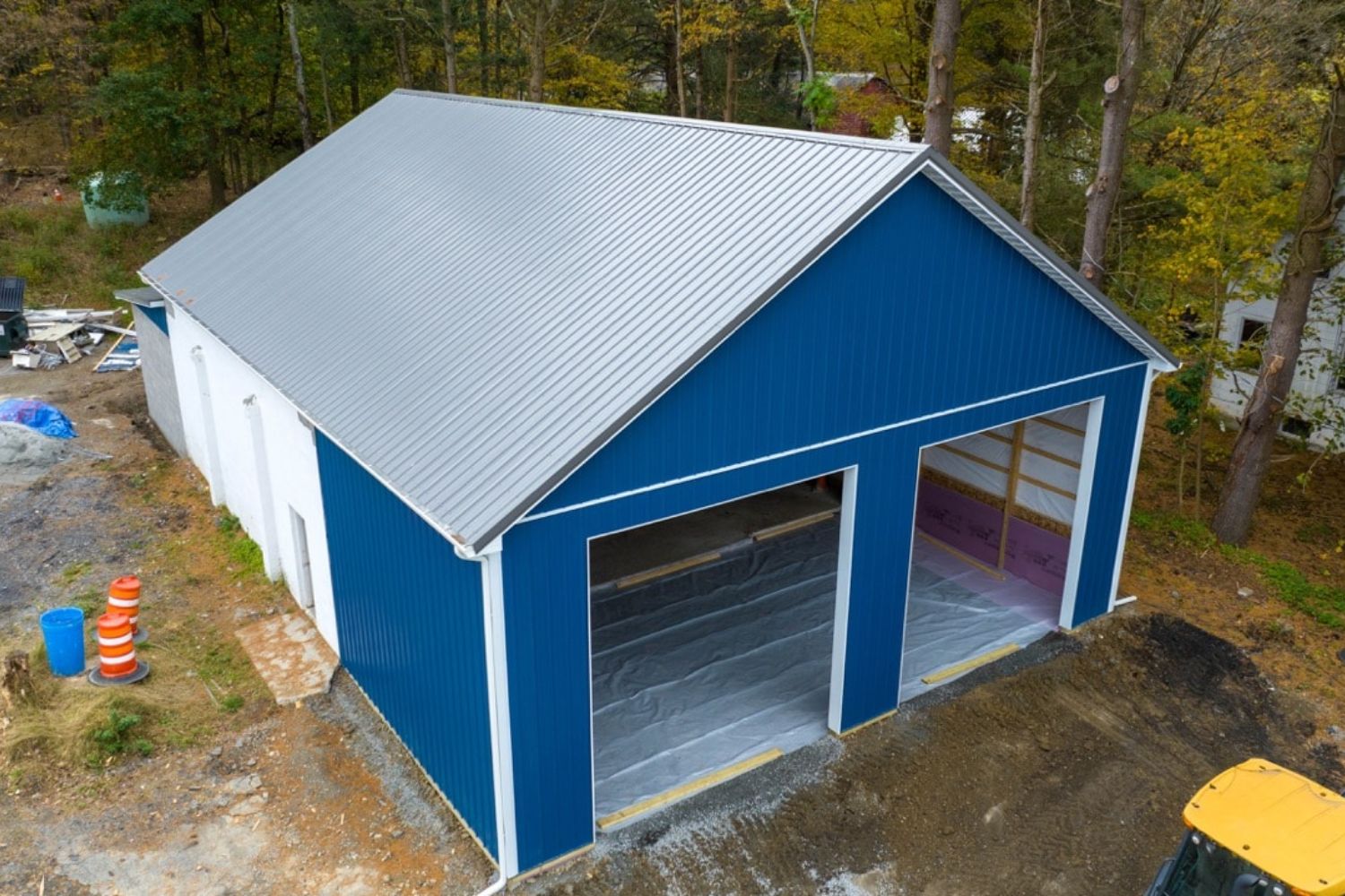 Gallery Blue Metal Roofing And Siding | Wagler Steel